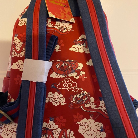 Loungefly | Bags | Disney Loungefly Clouds W Mushu Crikee Backpack ...